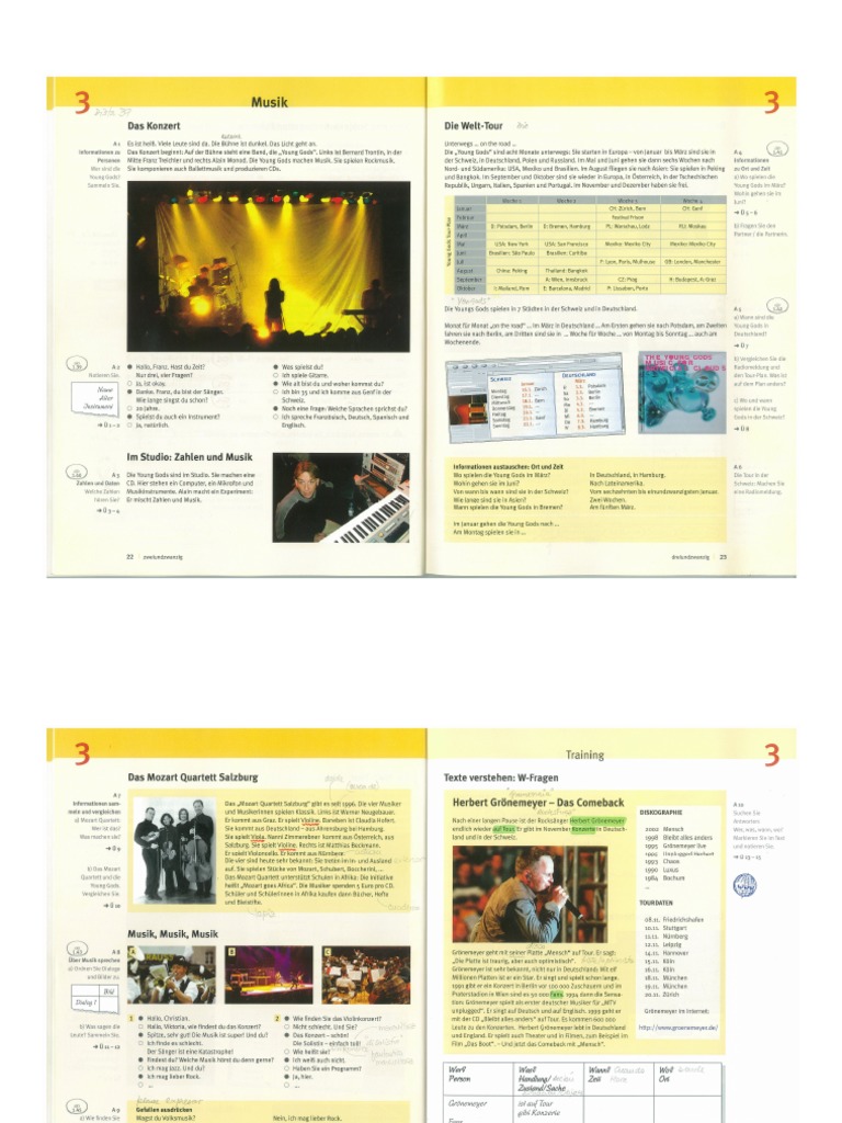 Lekt 3 - Optimal A1 Lehrbuch | PDF