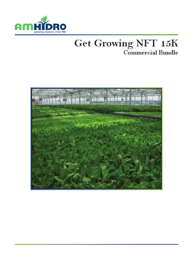Get Growing Packages 15k Commercial | PDF | Hydroponics | Greenhouse