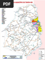 Mapa de Bairros de Vilhena, RO | PDF