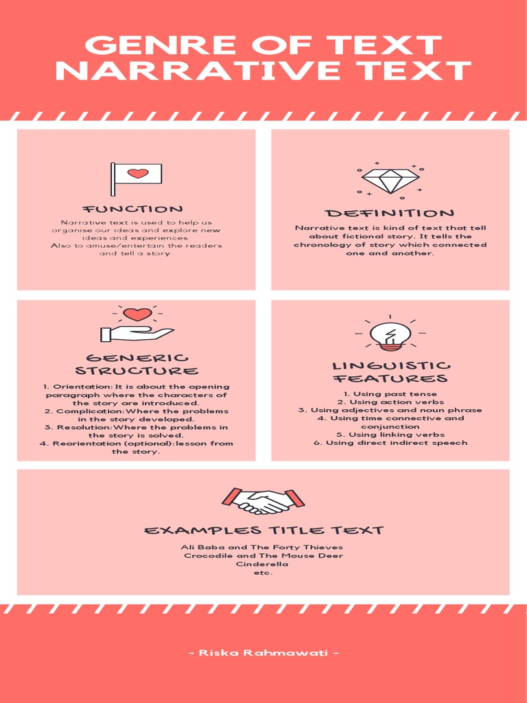 Narrative Text Summary Pdf