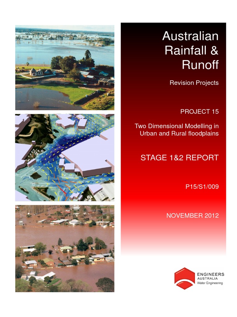 2D Flood Modelling in Australia Report | PDF | Fluid Mechanics | Flood