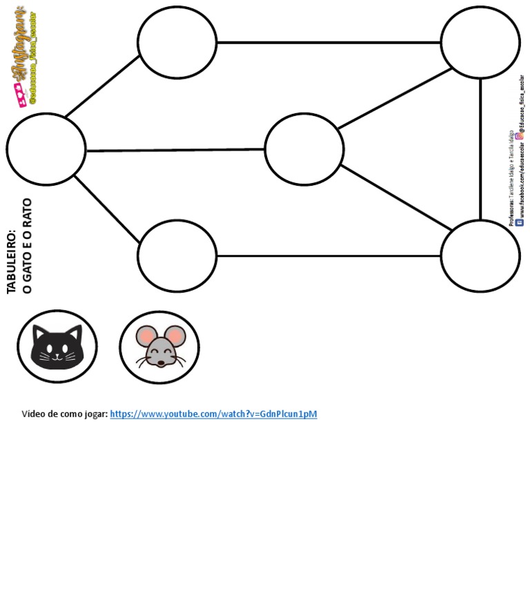 Jogo Tabuleiro Gato e Rato | PDF