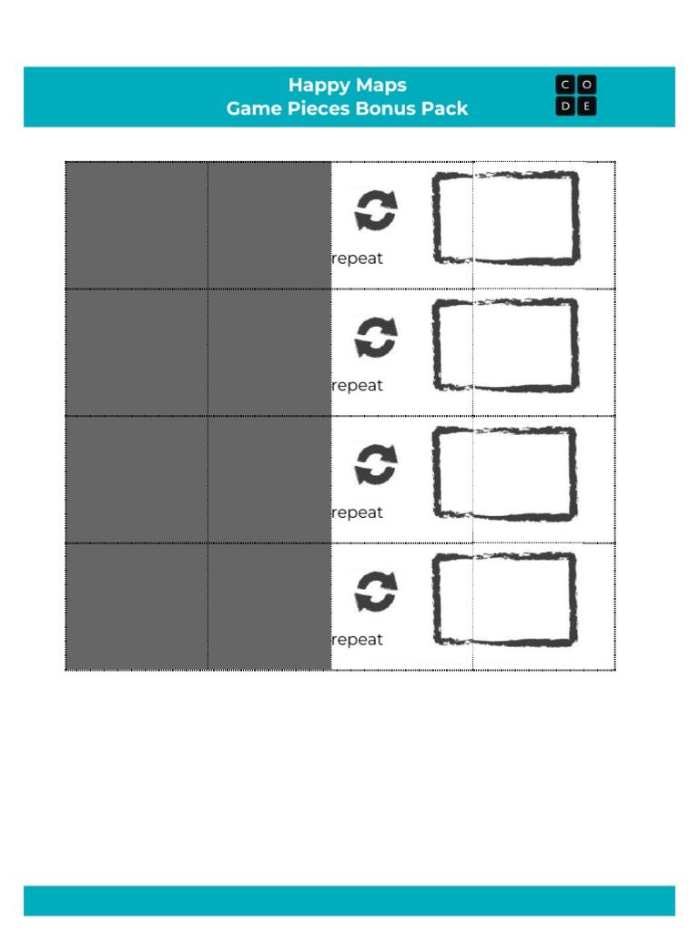 Happy Maps Bonus Pieces | PDF