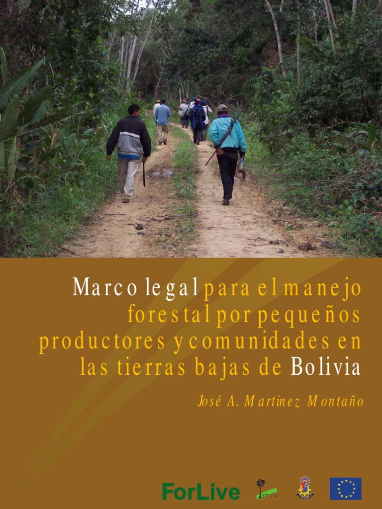 M-7375 Marco Legal Manejo Forestal Pequenos Productores Comunidades ...