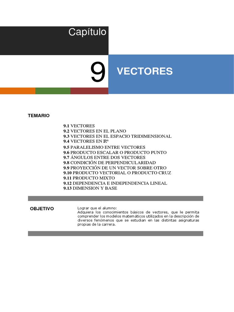 Vectores en R3 y R2 | PDF | Vector Euclidiano | Escalar (Matemáticas)