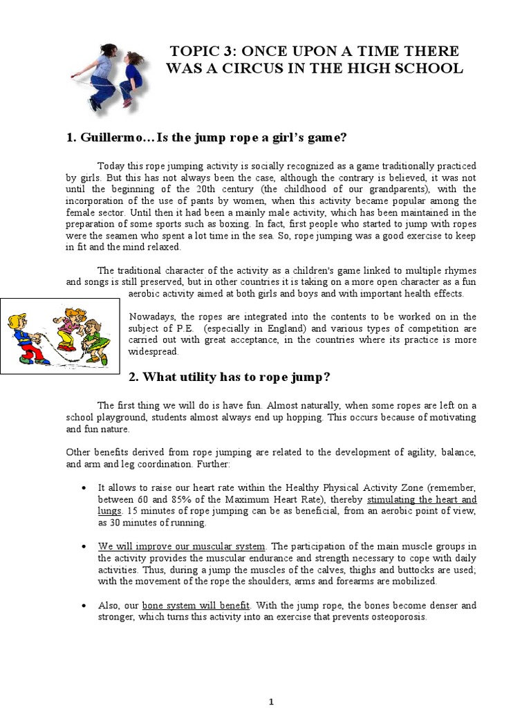 Jump Rope: History and Techniques | PDF | Skeletal Muscle | Foot