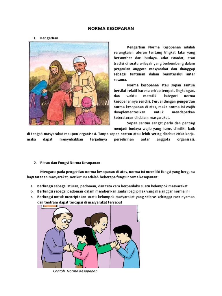 Norma Kesopanan | PDF