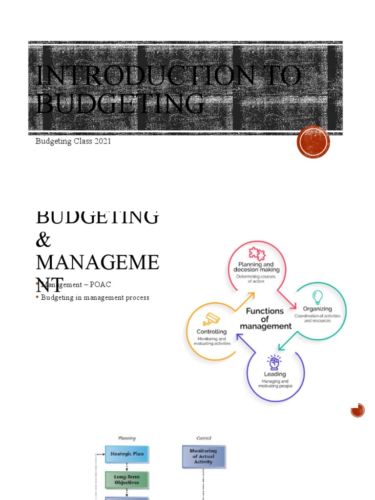 Introduction To Budgeting | PDF