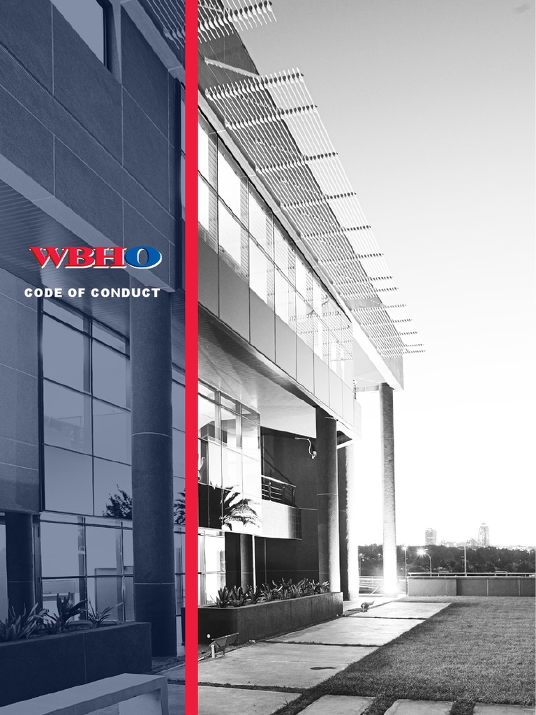 WBHO Code of Conduct | PDF | Bribery | Employment