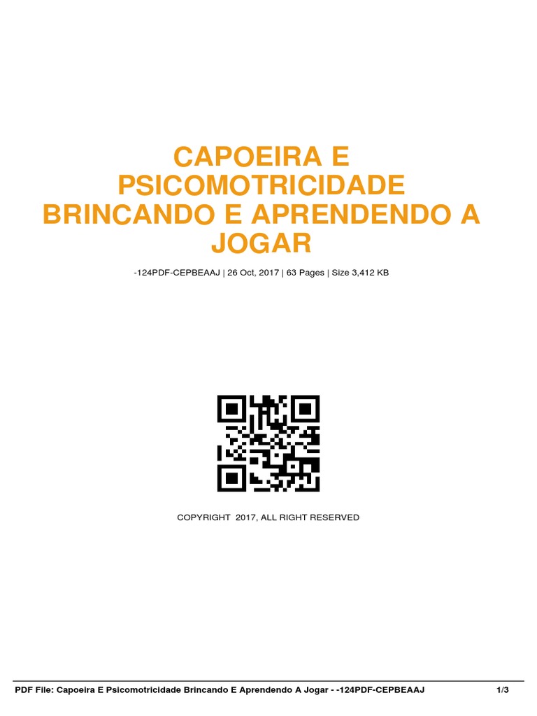Silo - Tips - Capoeira e Psicomotricidade Brincando e Aws | PDF | Computing | Information Science