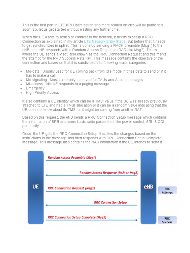ERAB and RRC Optization | PDF | Communication | Radio Resource Management