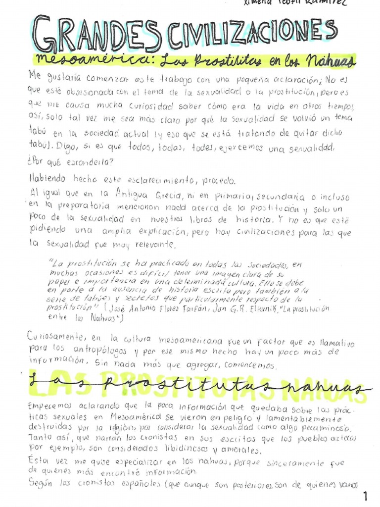 Ximena Teutli - Mesoamerica | PDF