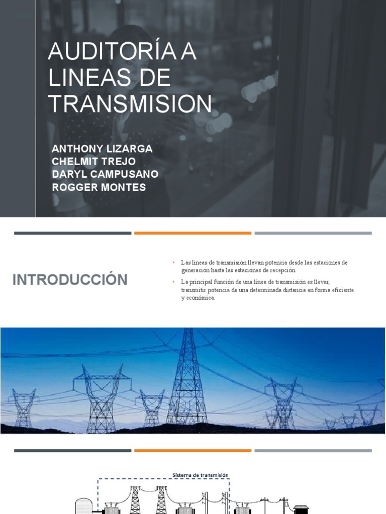 Grupo 03 Expo Tema 03 | PDF | Transmisión de energía eléctrica ...