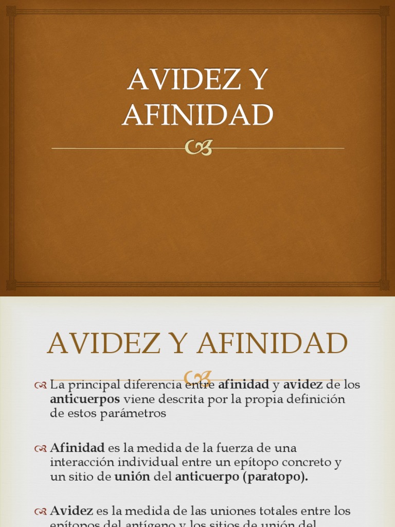 Afinidad Avidez Monoclonales | PDF | Anticuerpo Monoclonal | Anticuerpo