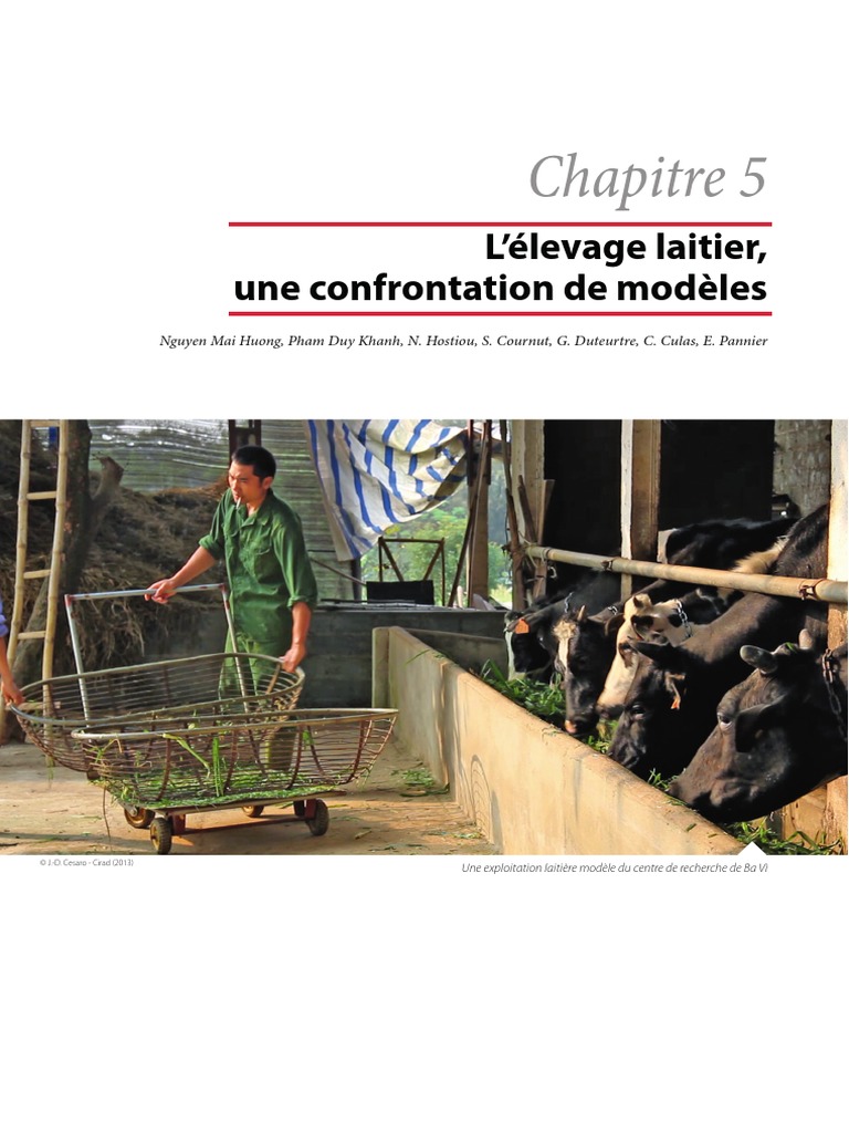 2019 Culas L'Élevage Laitier Une Confrontation Des Modèles Atlas ...