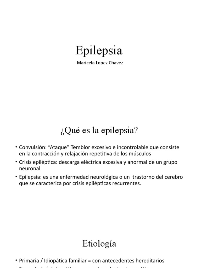 Epilepsia | PDF | Epilepsia | Enfermedades y trastornos humanos