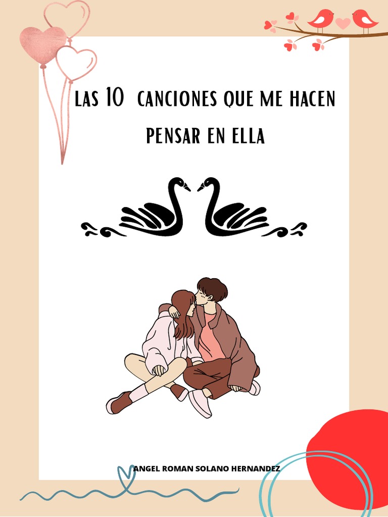 Top 10 Canciones para Pensar en Ella | PDF | Amor