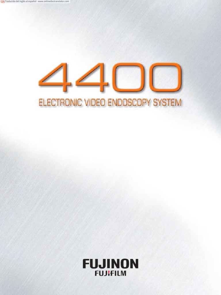 Epx-4400-Esp en Es | PDF | Endoscopia | Dispositivo de carga acoplada