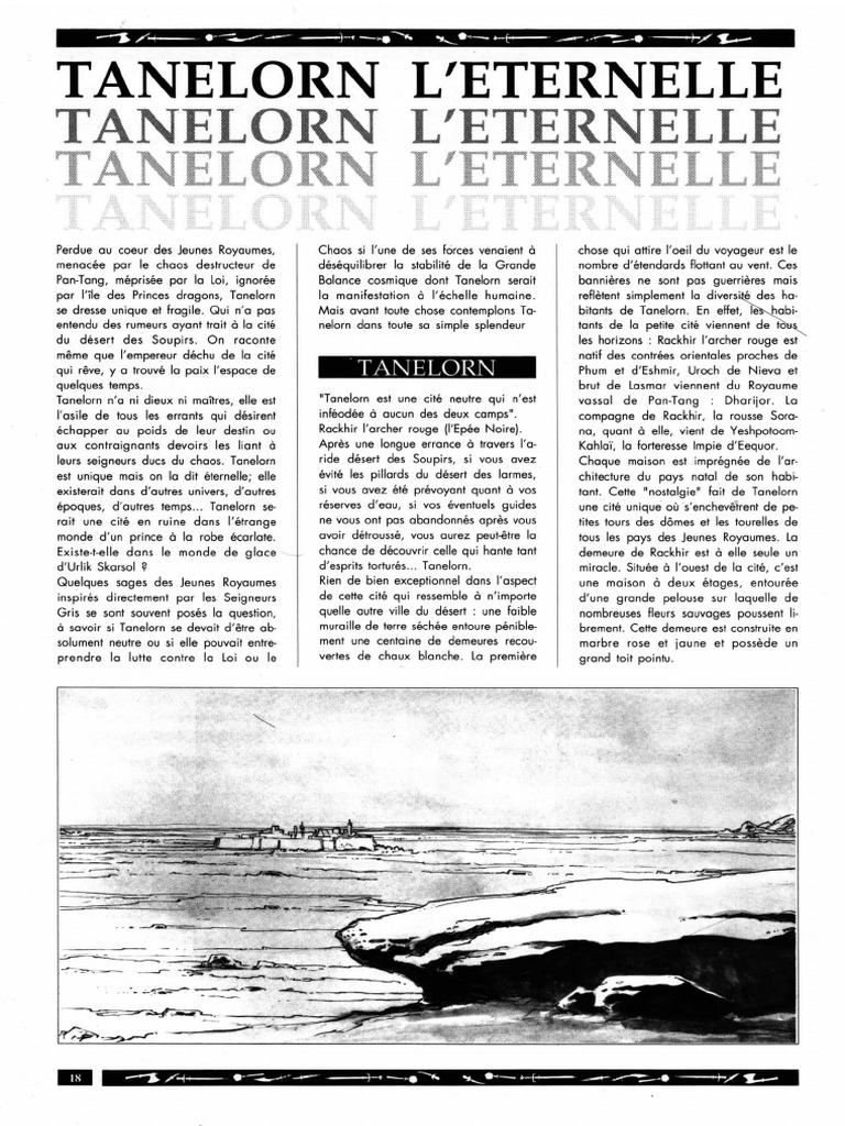 Stormbringer - Tanelorn L Etternelle | PDF