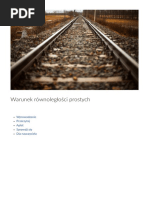 Proste Prostopadle W Przestrzeni | PDF