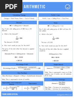 CSEC Topics For Maths | PDF