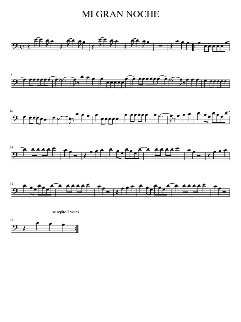 Mi Gran Noche | PDF