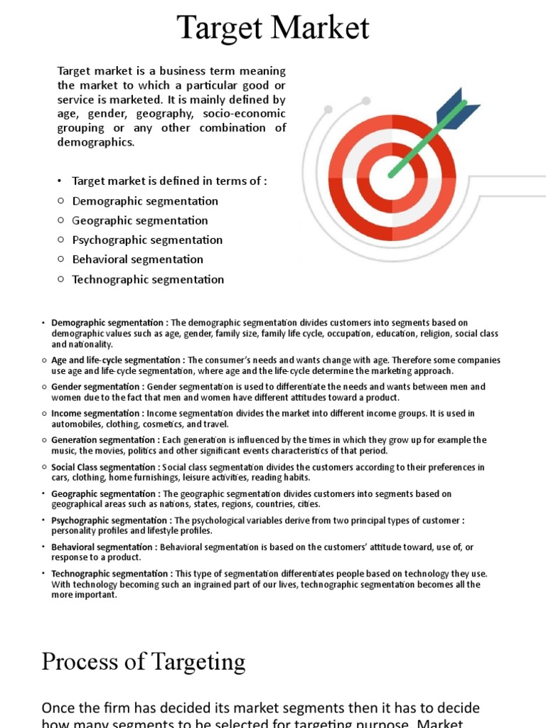 Understanding Target Markets: A Comprehensive Guide to Demographic ...