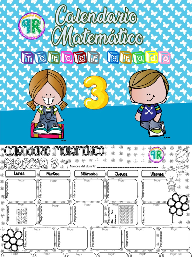 Calendario Mate Mzo 3 | PDF