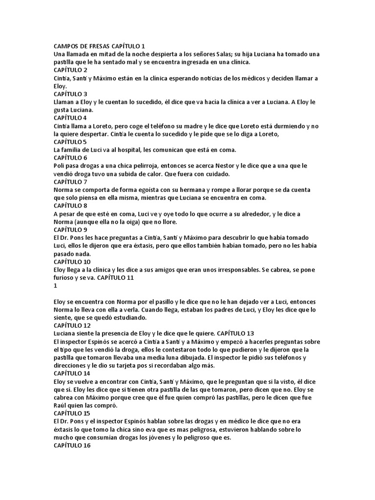 Campos de Fresa | PDF