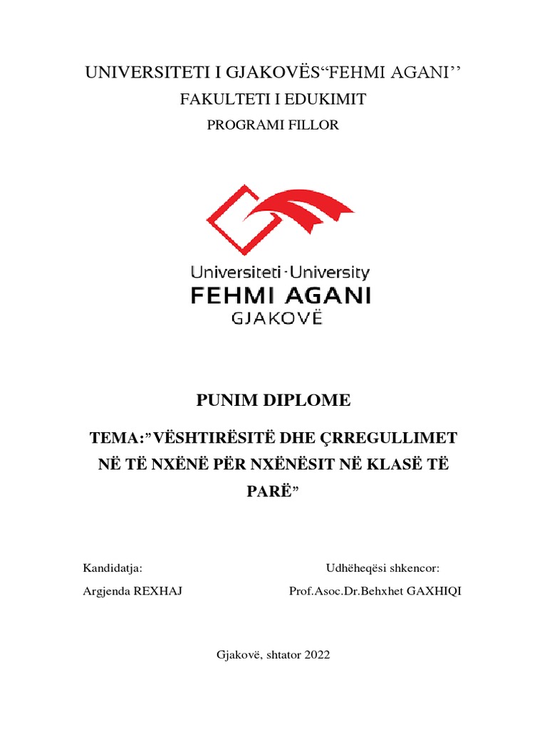 1666269509-Punimi i Diplomës | PDF