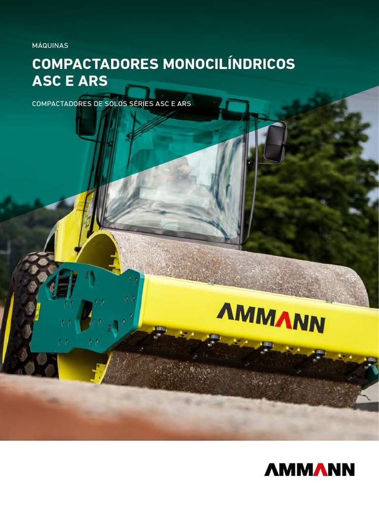 Manual Rolo Ammann ASC 100 | PDF | Motores | Metrologia
