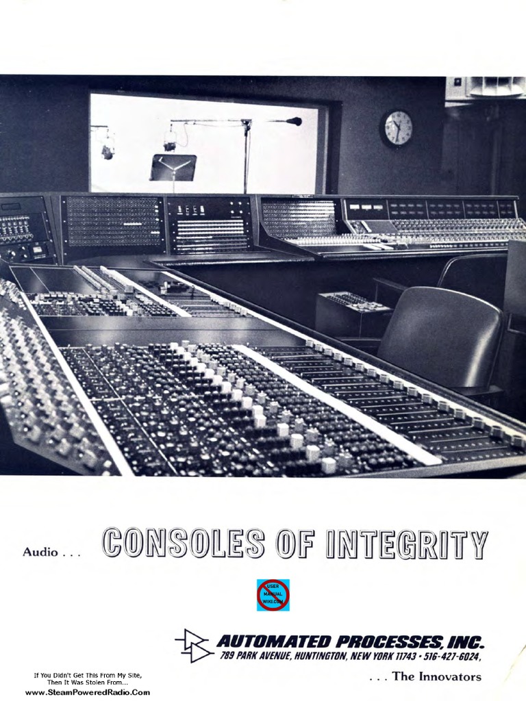 Api 1972 Schematics | PDF | Amplifier | Operational Amplifier