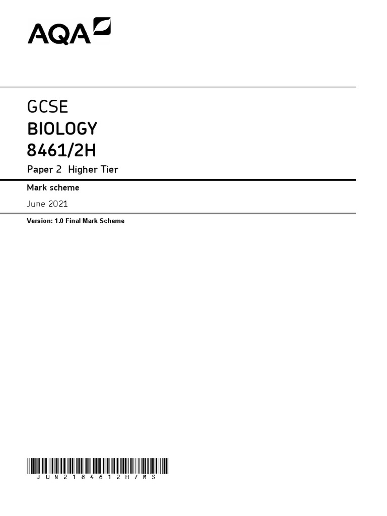 Biology Paper 2 2021 Mark Scheme Download Free Pdf Neuron Luteinizing Hormone