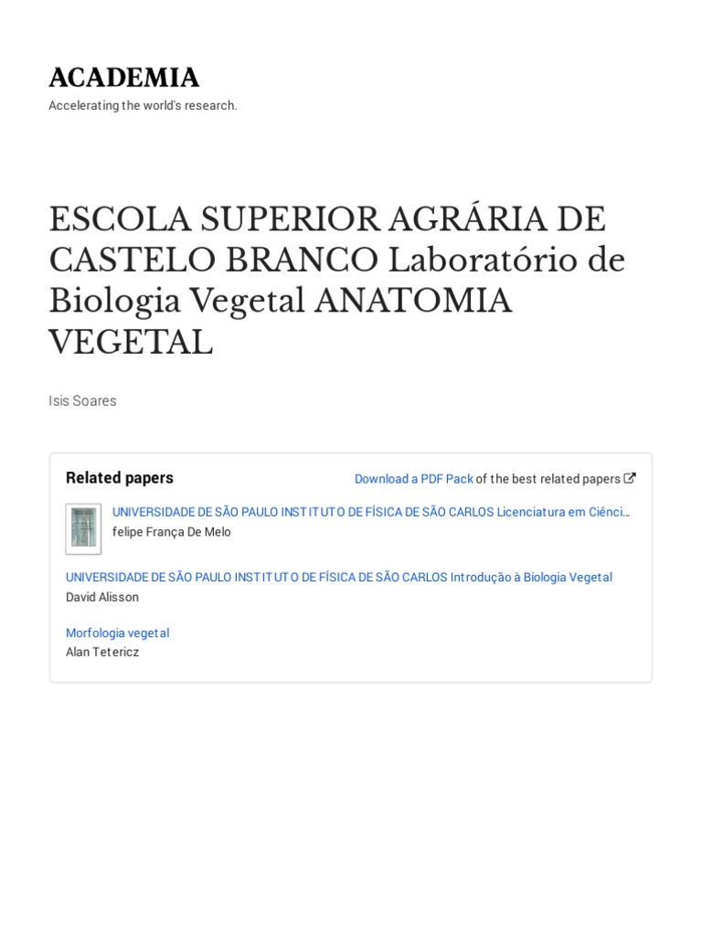 Apostila Anatomia Vegetal Rosa e Reis 200320190530 43373 1cmv4s7 With ...