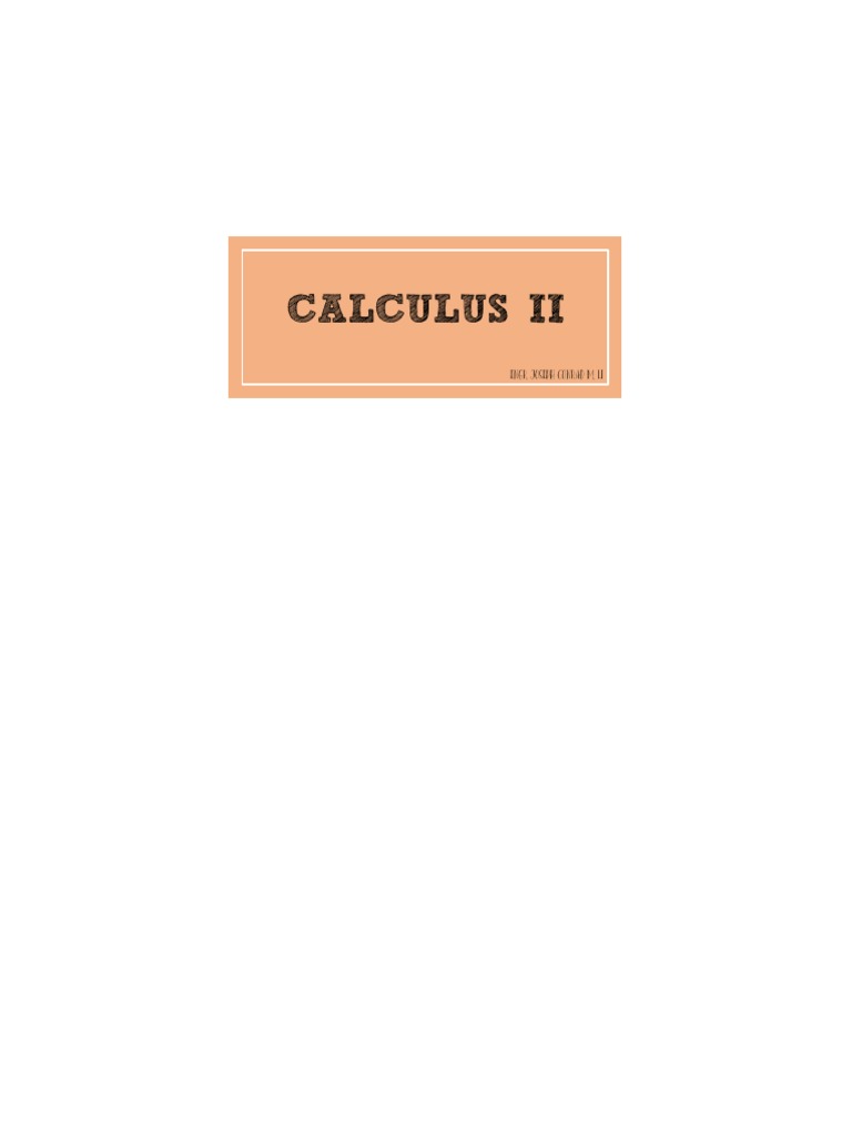 INTEGRAL CALCULUS Module 1 Calculus | PDF | Calculus | Derivative