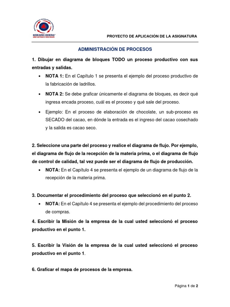 Proyecto ADMINISTRACION | PDF