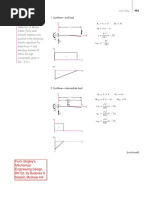 Beam Deflection Table | PDF | Beam (Structure) | Structural Engineering