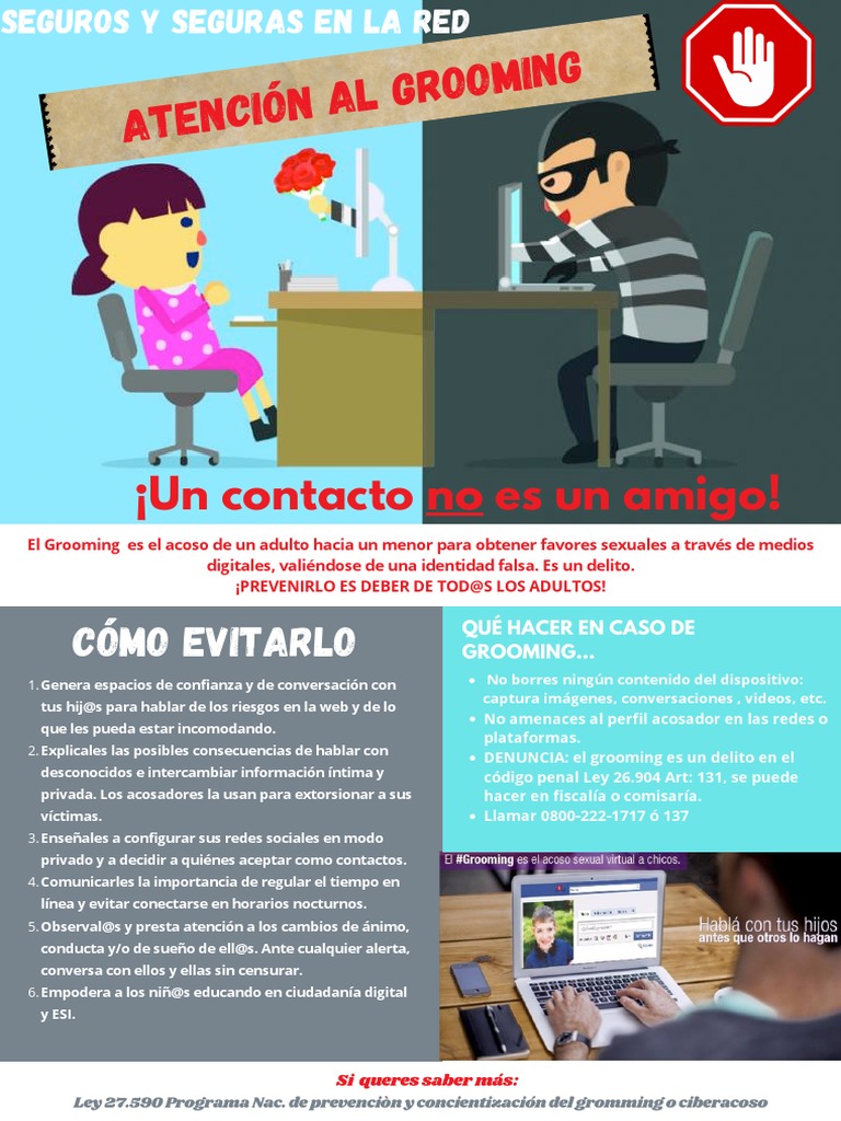 Prevención del Grooming en Niños | PDF