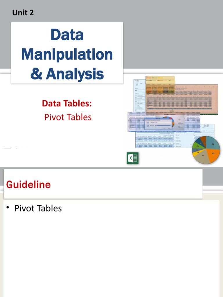 15 Pivottables Excel Pdf Information Science Information Technology Management 