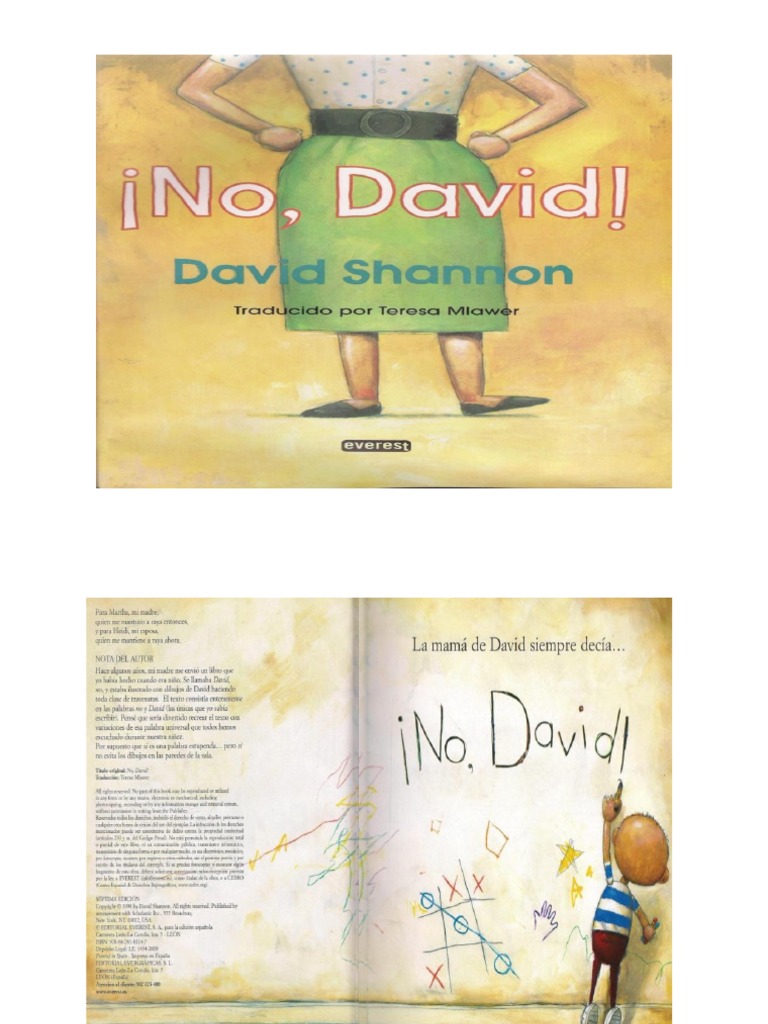 ¡No, David! David Shannon | PDF