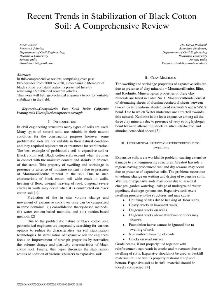 Research Paper-1 - PHD - Kiran Bhoot | PDF | Soil | Soil Science