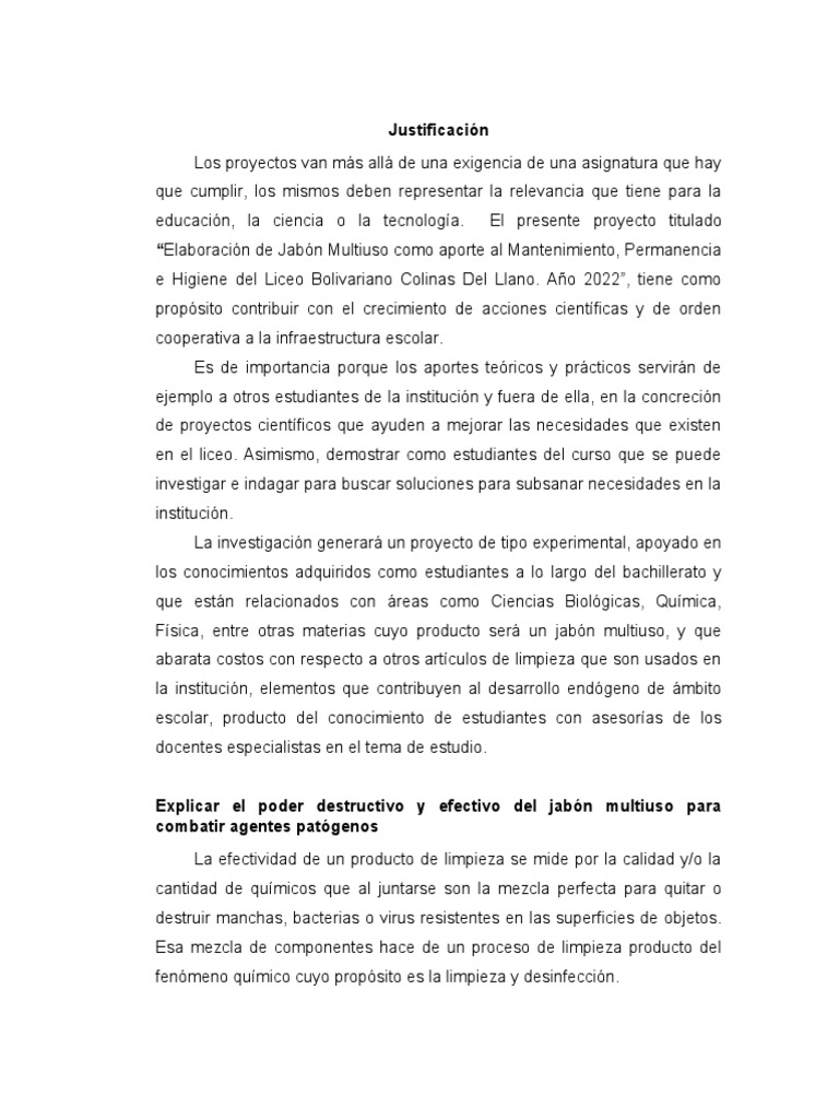 Modelo de Justificacion Sencilla | Descargar gratis PDF | Institución ...