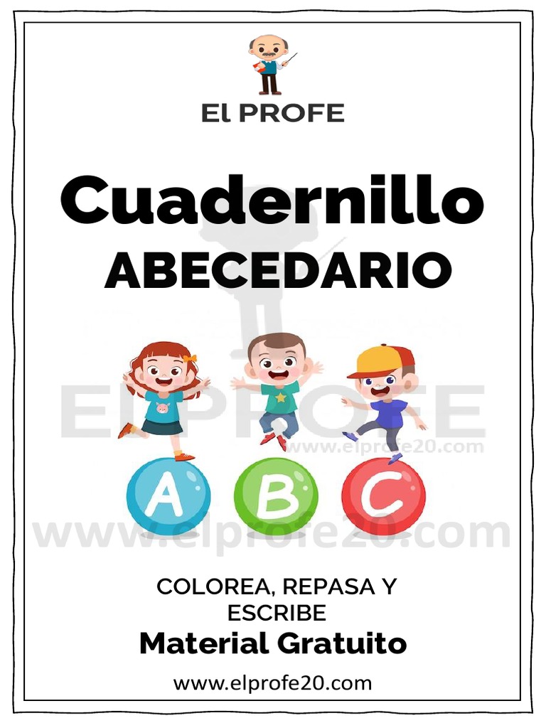 Cuadernillo del Abecedario para Niños | PDF | Tipografía digital ...