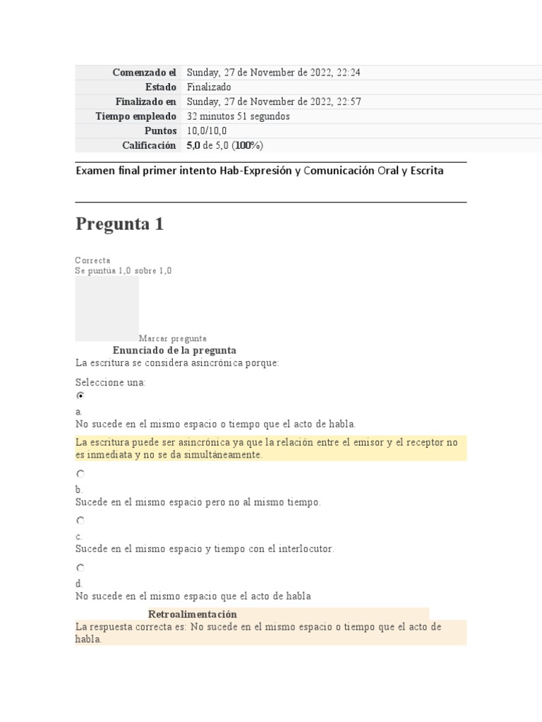 Técnicas de Expresión Oral y Escrita | PDF | Las emociones | Comunicación