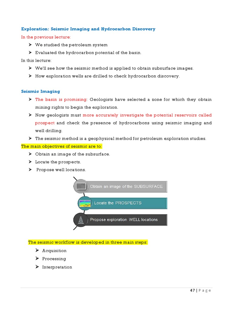 Petroleum Technology 8 | PDF | Reflection Seismology | Petroleum Reservoir
