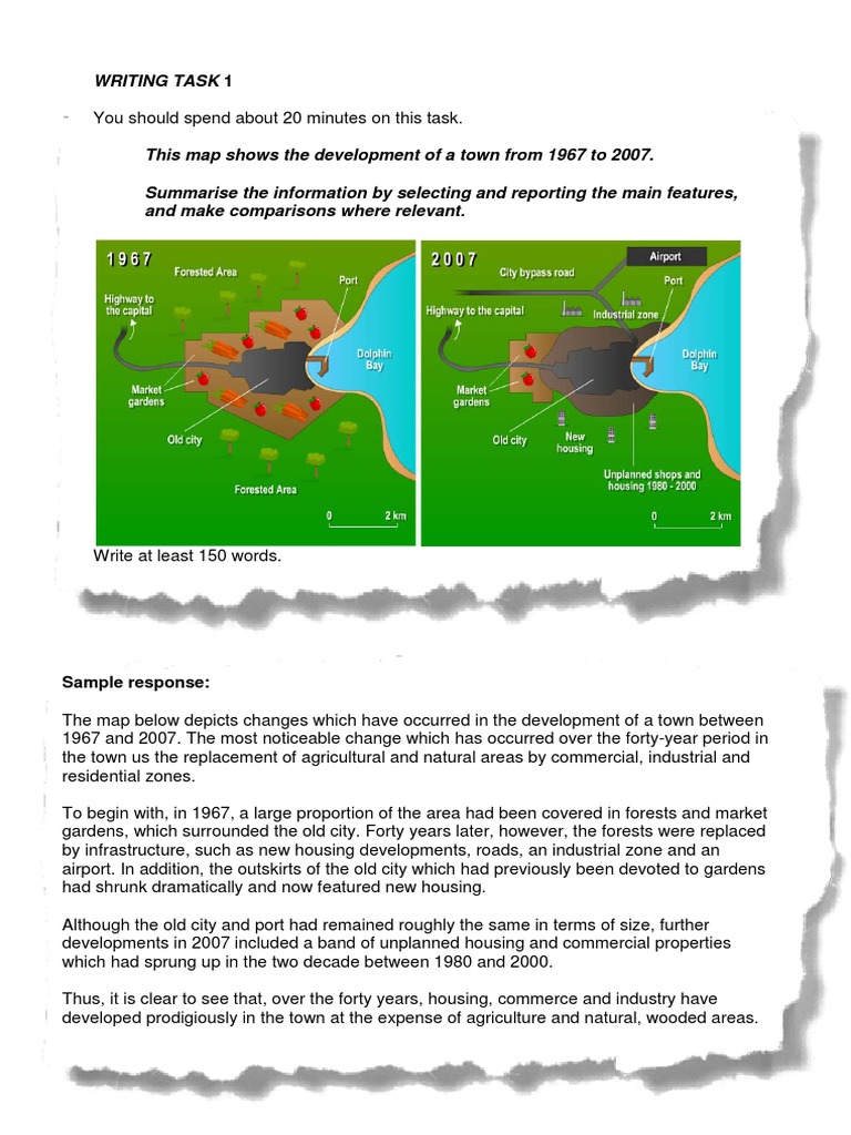 Map Question and Sample Answer | PDF