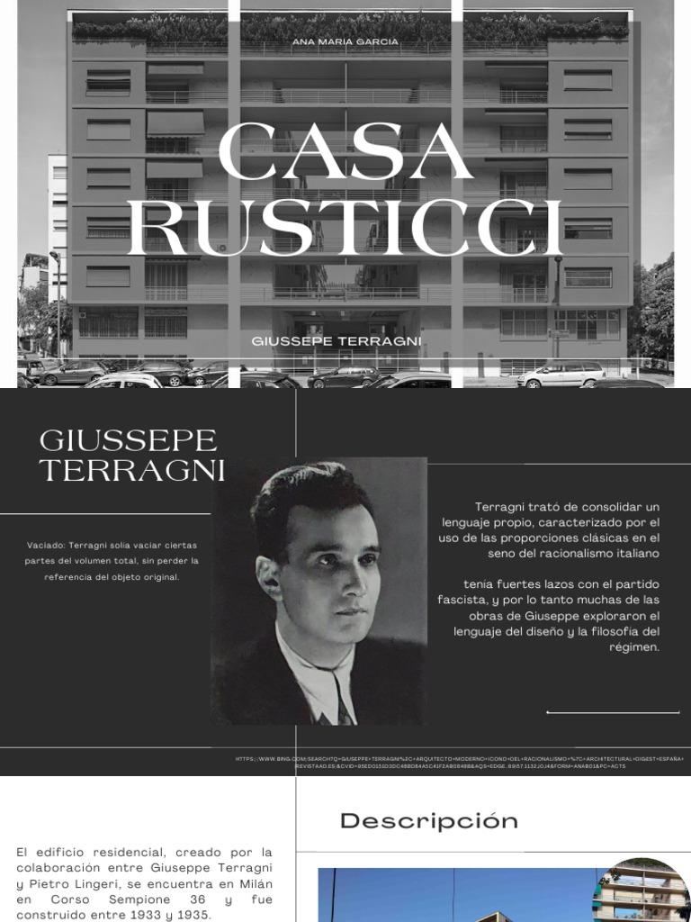 Casa Rustici | PDF | Diseño arquitectonico | Arquitectura