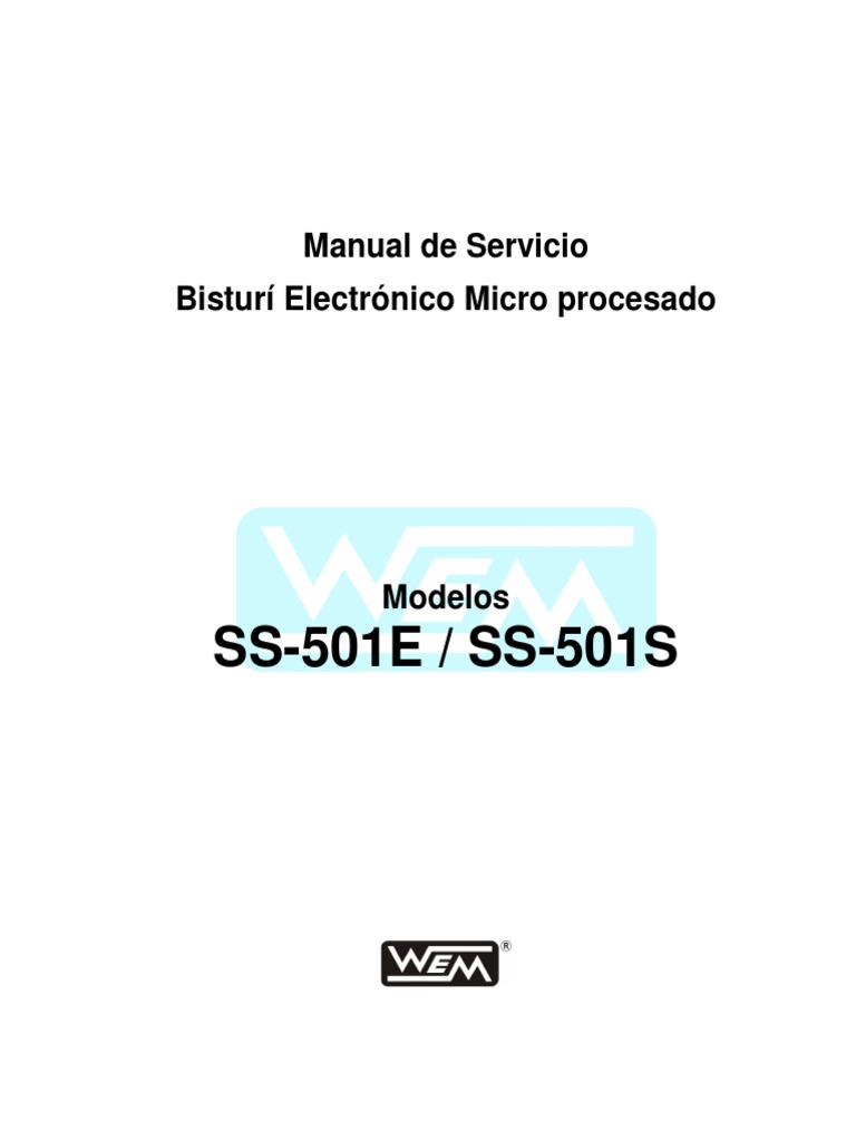Ms - 501es - 7 Esp | PDF | Diodo emisor de luz | Resistor