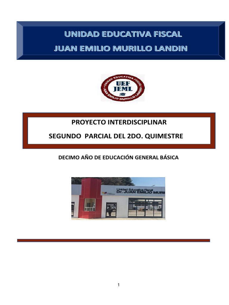 Decimo Egb Proyecto Interdisciplinar - 2 Semanas 2q | PDF | Corazón | Biología