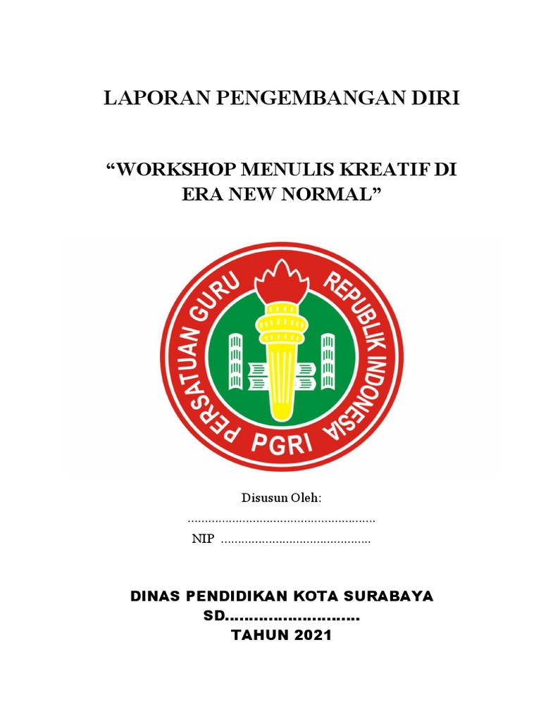 Laporan PD Workshop Menulis Kreatif Di Era New Normal | PDF Laporan PD Workshop Menulis Kreatif Di Era New Normal | PDF